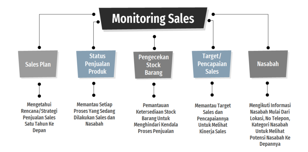 Cara Monitoring Sales